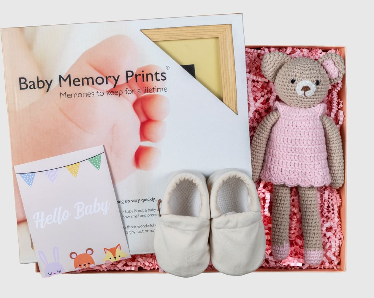 Baby Memory Prints Kız Bebek Hediye Kutusu | BendenSana