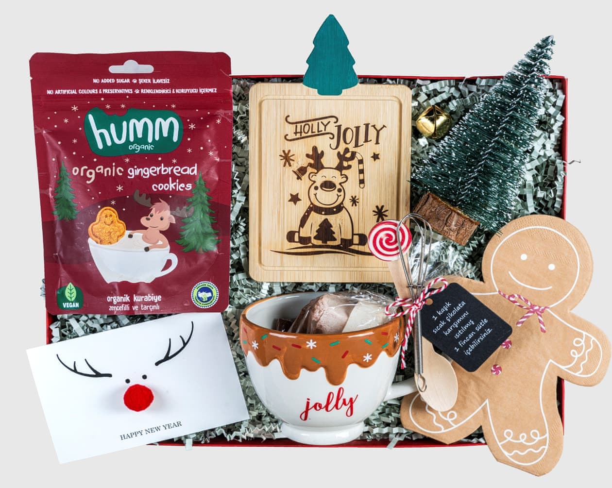 En Tatlı Yılbaşı Sunumu Hediye Kutusu | BendenSana